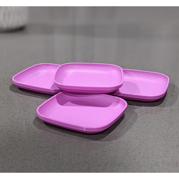 Tupperware | Dining | Tupperware Mini Tuppertoys Small Luncheon Plates ...